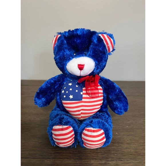 Sugar Loaf | Toys | Sugar Loaf American Red White Blue Teddy Bear Plush ...